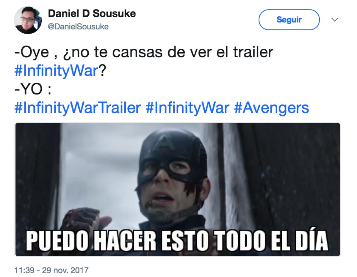 Avengers: Infinity War: Reacciones de internet luego de ver el trailer ...