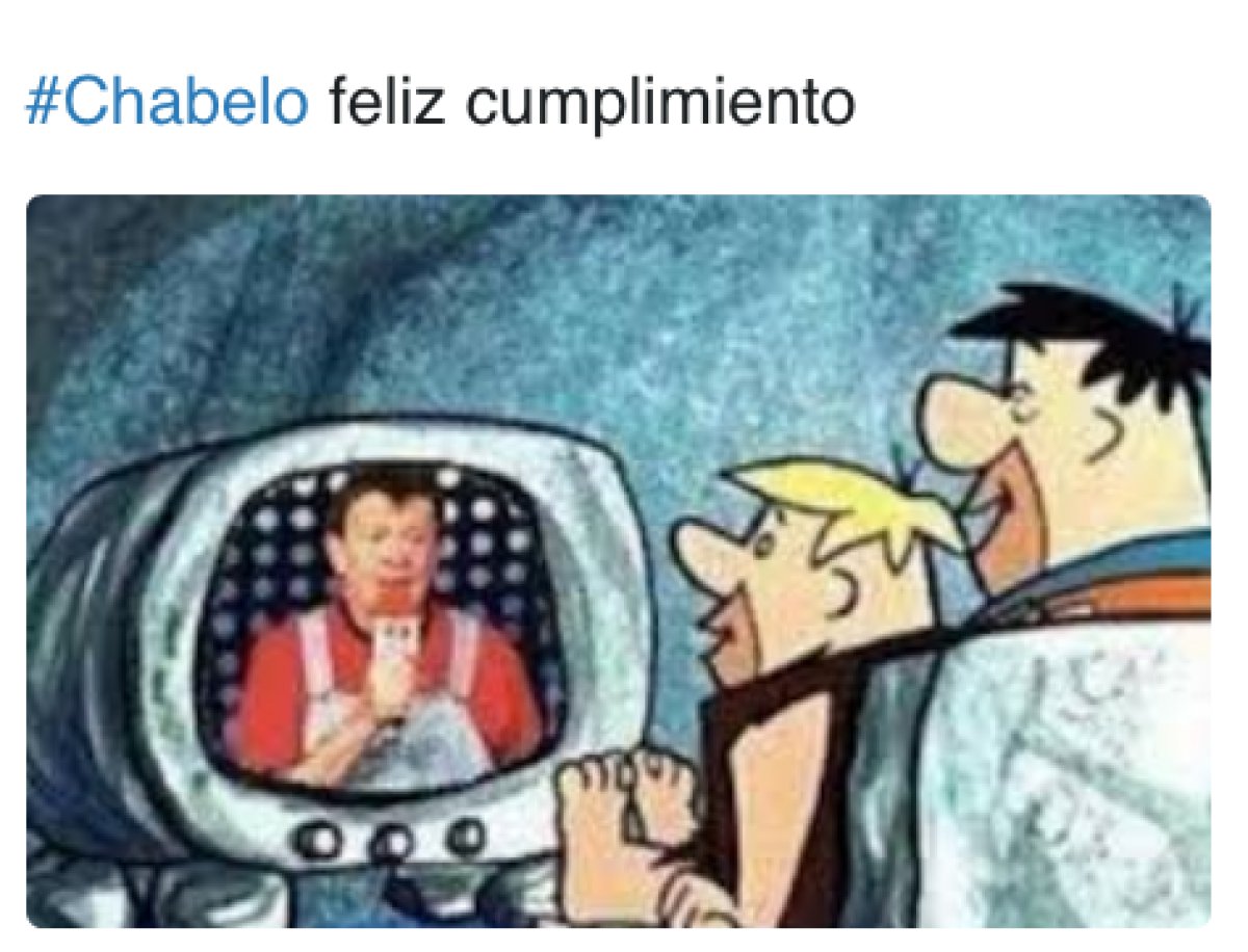 En redes sociales celebran con memes los 85 años de Chabelo ...