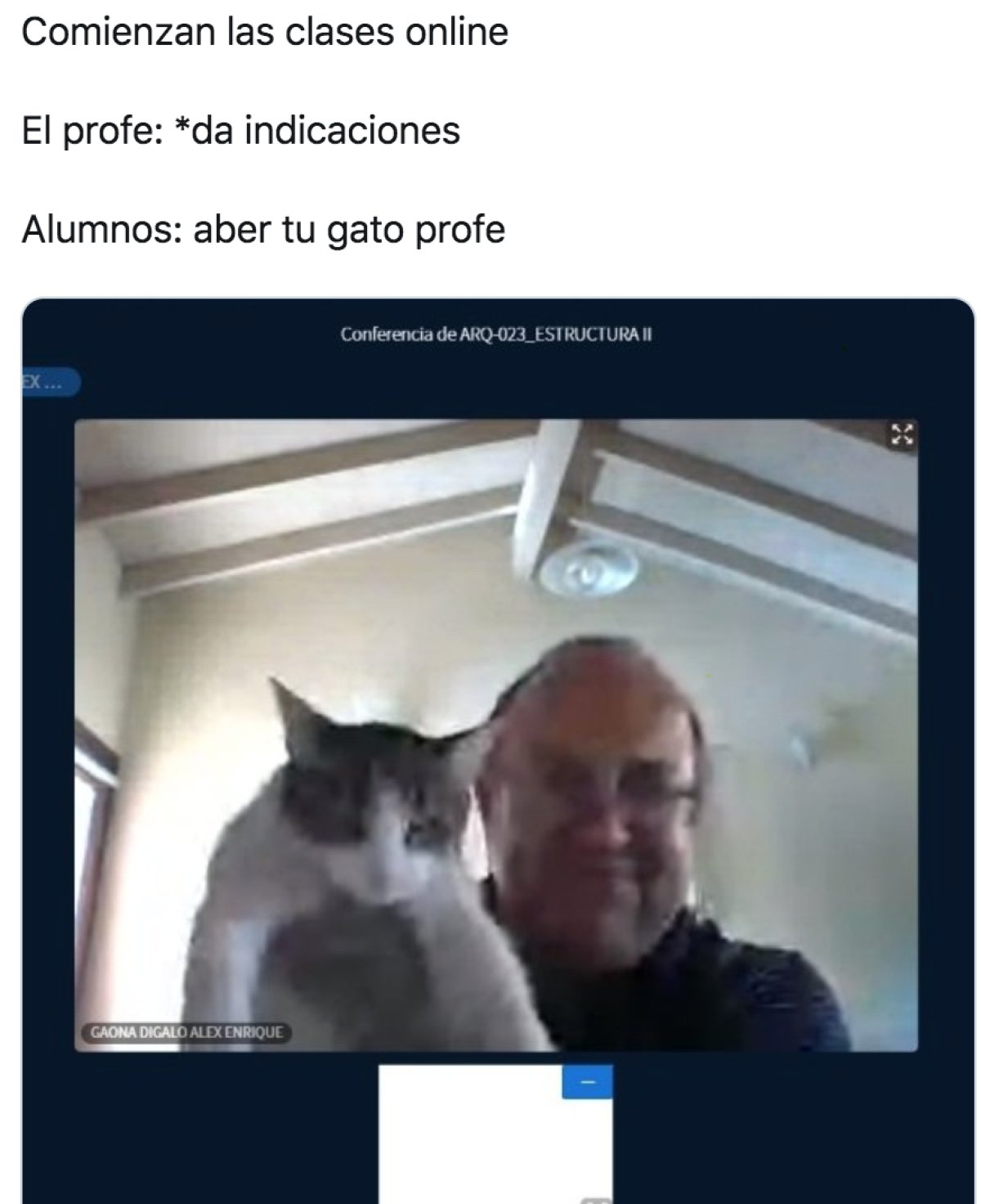 Memes sobre las clases en línea que no esperábamos pero que son 100% ...