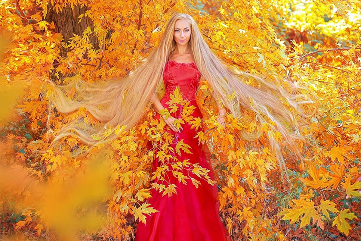 Rapunzel es real: Alena Kravchenko tiene 30 años sin cortarse el ...