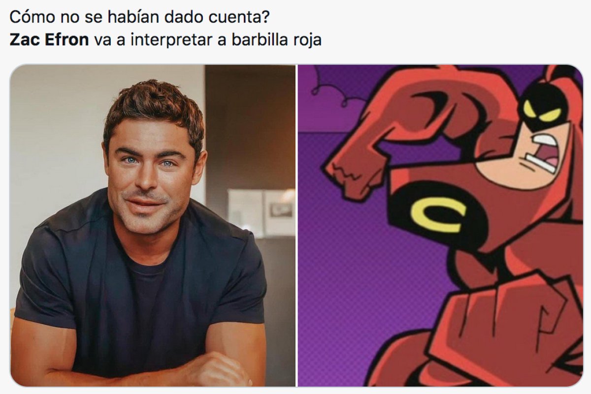 Zac Efron: Los memes que dejó el nuevo rostro de Zac Efron ...