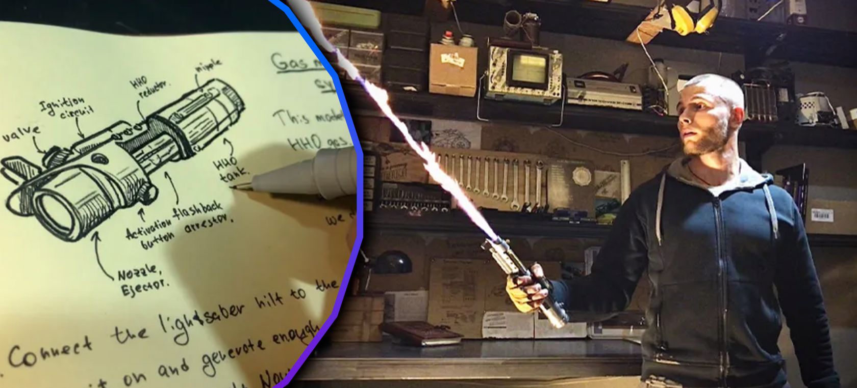 Viral: Youtuber obtiene un récord Guinness al crear el primer sable de ...