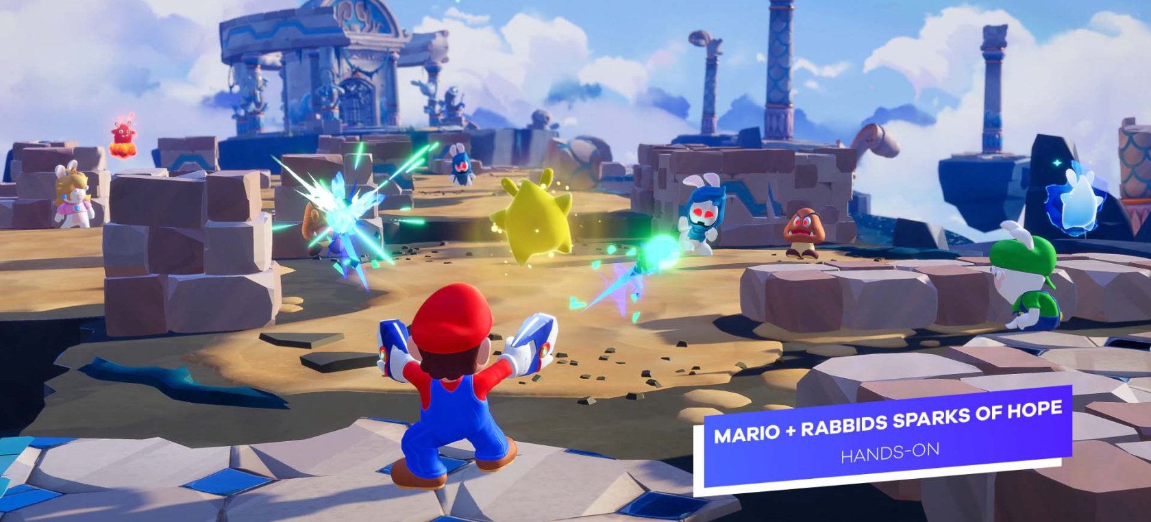 Ubisoft: Mario + Rabbids Sparks of Hope, Hands-On de un juego de ...