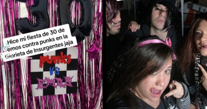 Fiesta emos contra punks: Joven hace fiesta temática del enfrentamiento ...